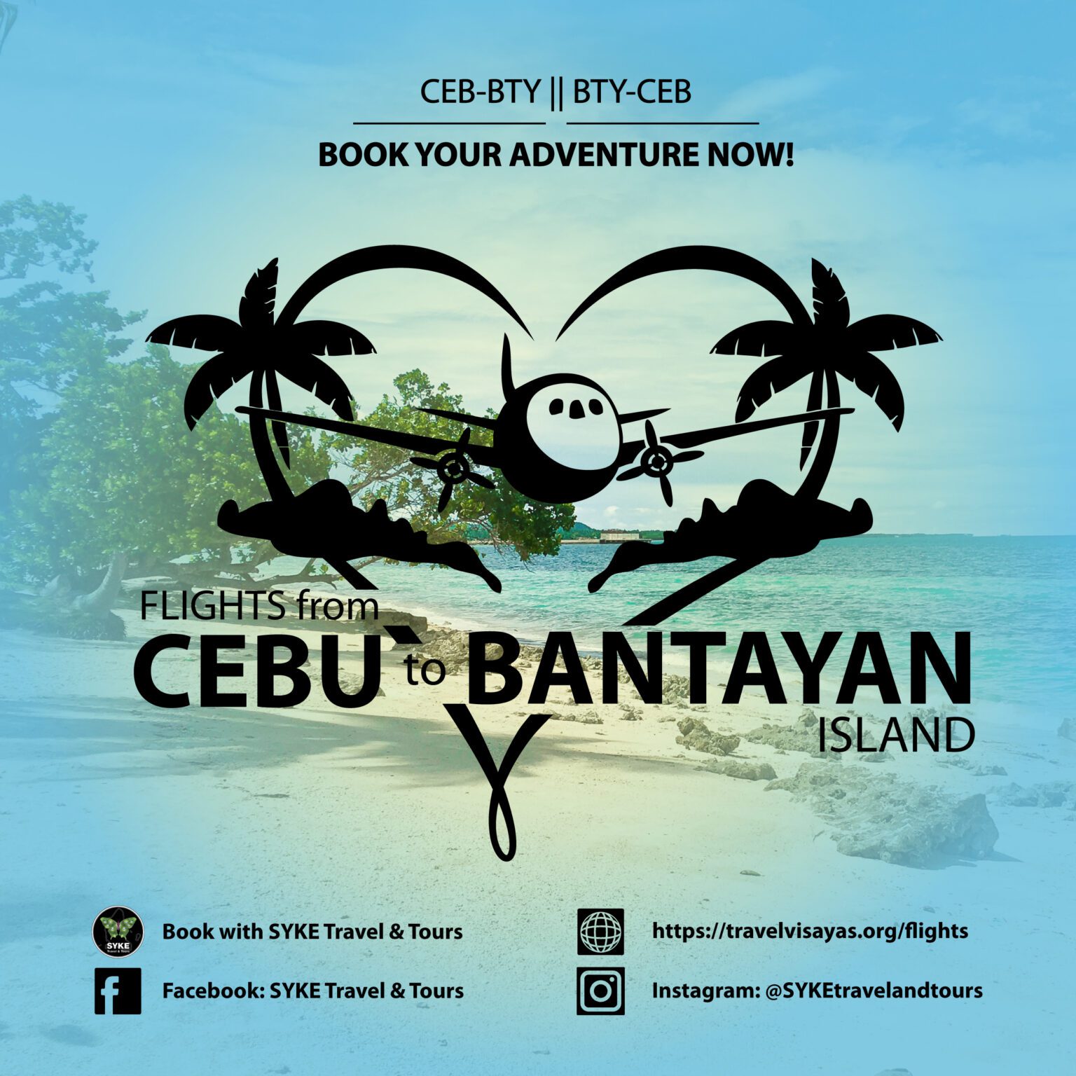 Flights from Cebu to Bantayan Island – Book here!